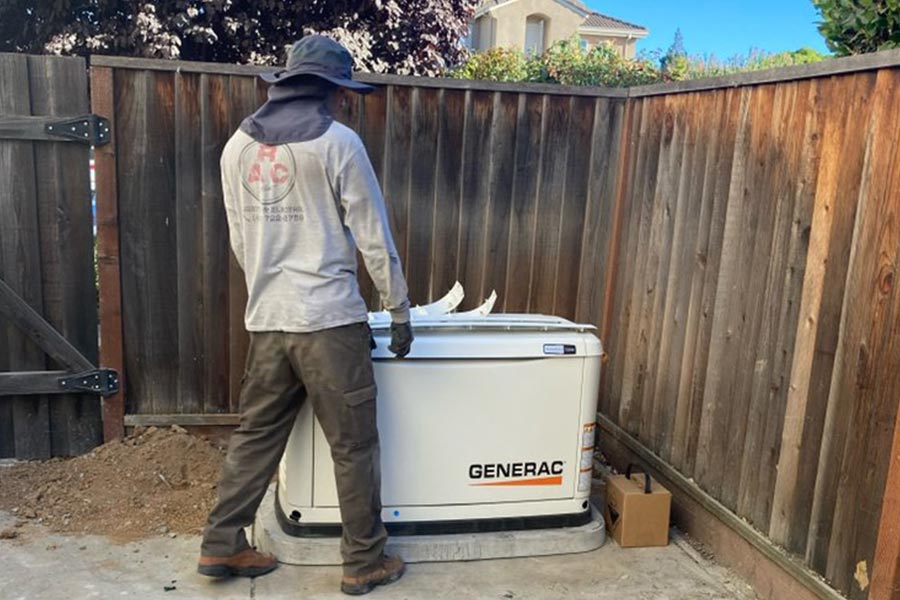 Standby generator installation Milpitas - ARC Electrical Services